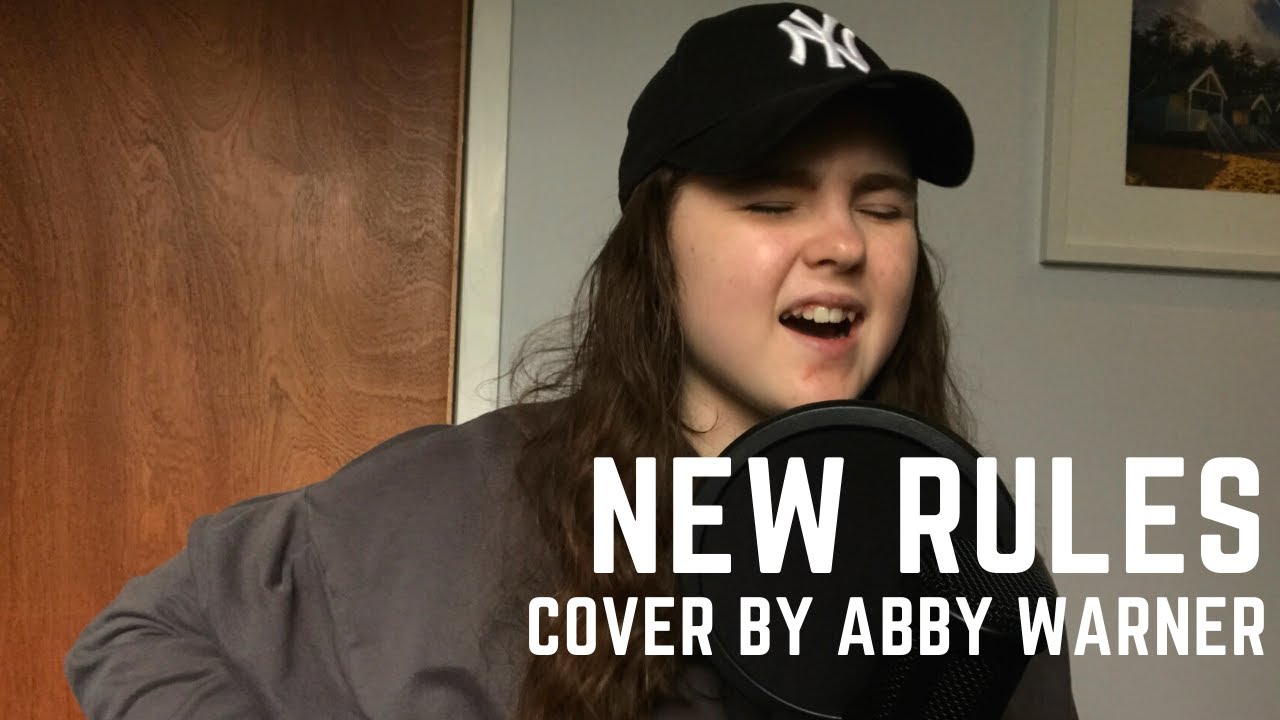 new rules- dua lipa (acoustic cover by abby warner) - YouTube