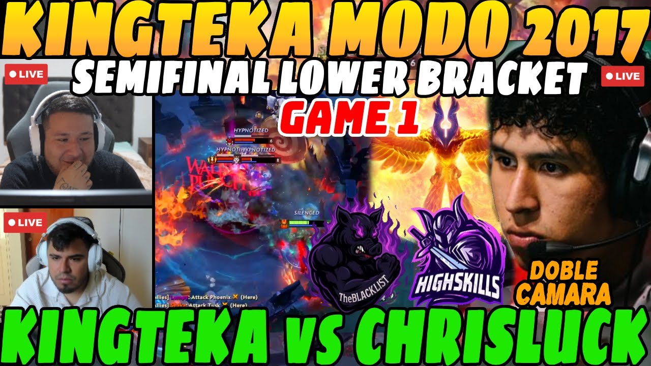 😲KINGTEKA activa el MODO TI 2017, SEMIFINAL de LOWER BRACKET, GAME 1😲 ...