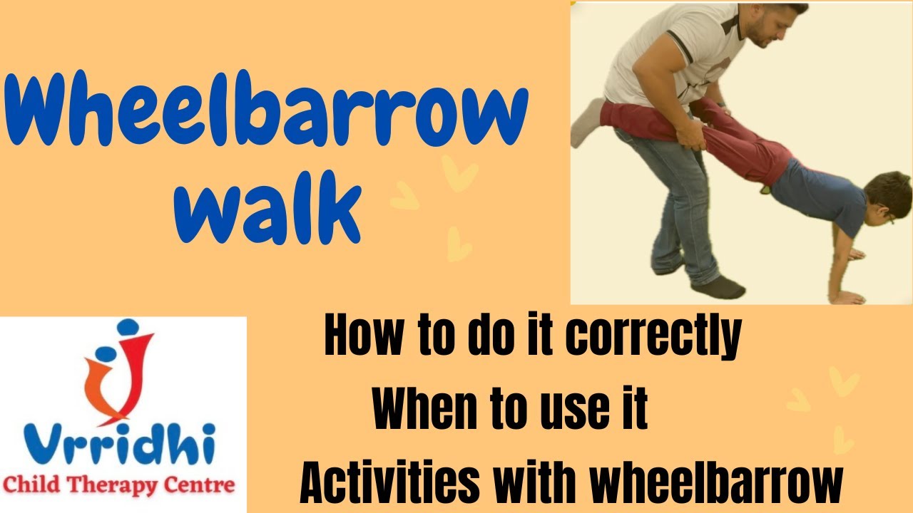 Wheelbarrow Walking |Core Strengthening |Improve Handwriting ...