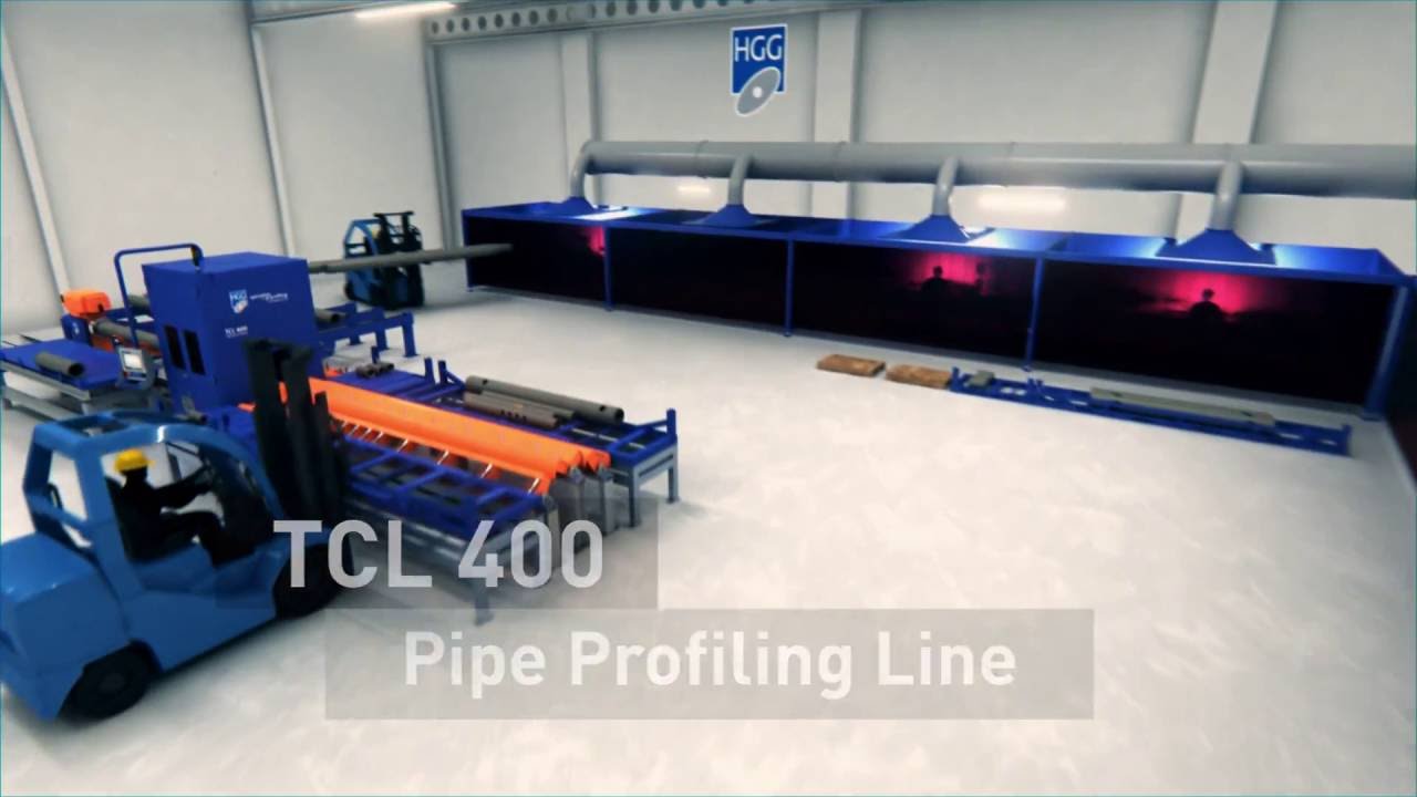 Pipe & Tube Cutting Machine | TCL 400 | Pipe cutting line; Generation 2 ...