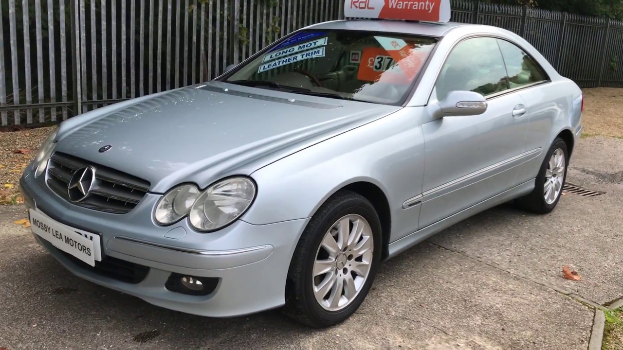 Mercedes 3 0 CLK 280 Elegance SE Auto 2dr, Mossy Lea Motors ...