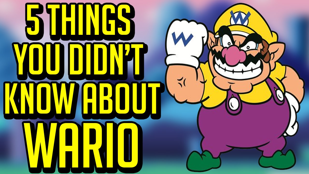 5 Things You Didn’t Know About Wario - YouTube