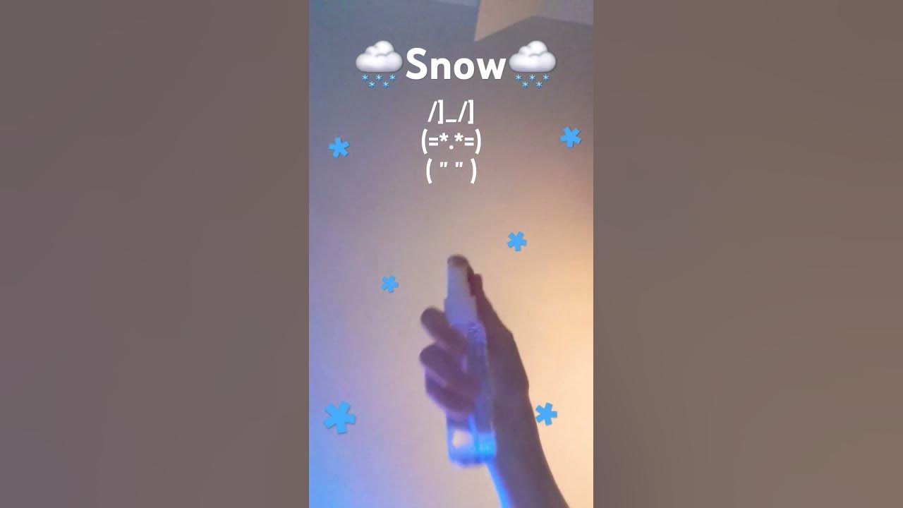 snow tutorial - YouTube