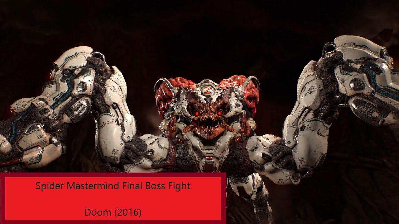 Spider Mastermind Final Boss Fight - Doom (2016) - YouTube