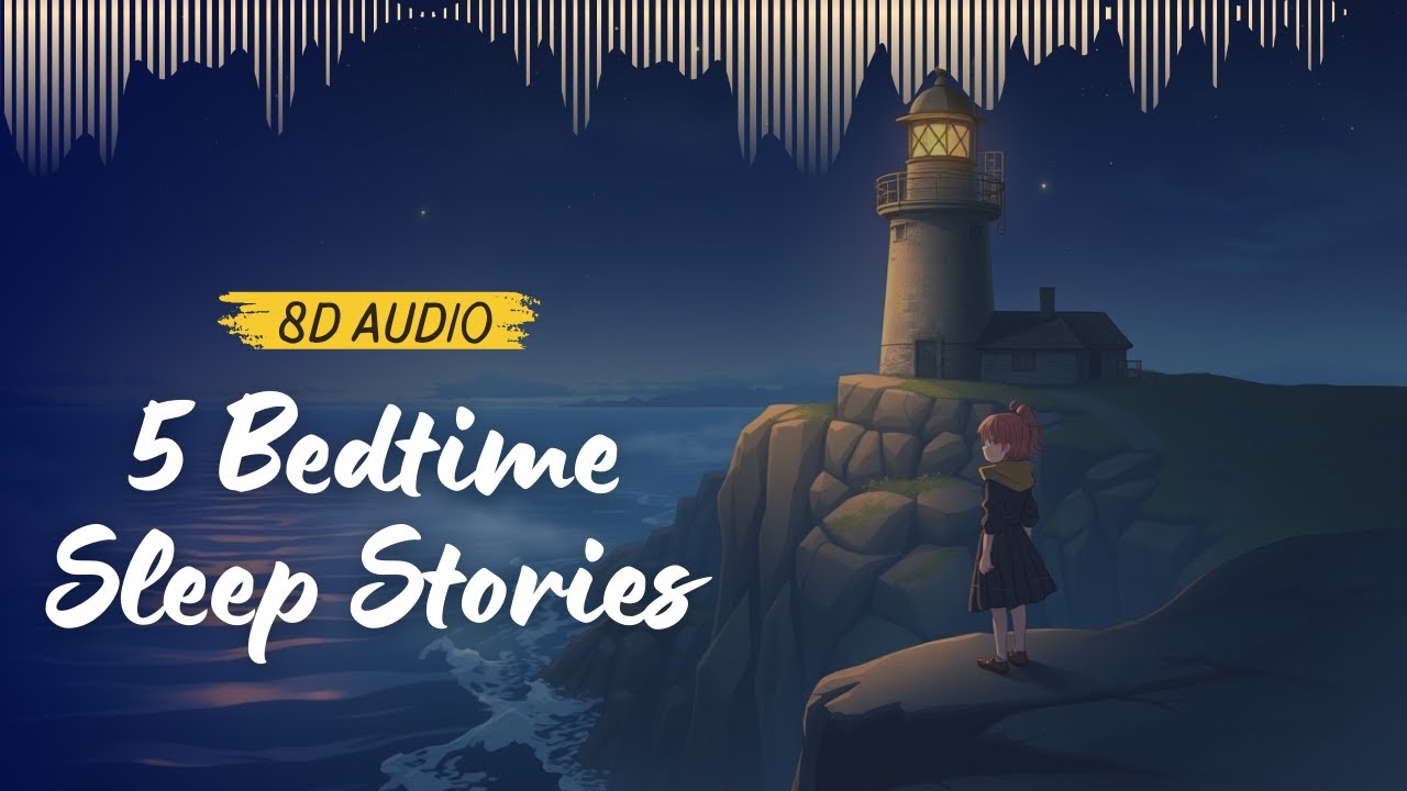5 Bedtime Sleep Stories With 8D AUDIO For Deep Sleep - YouTube