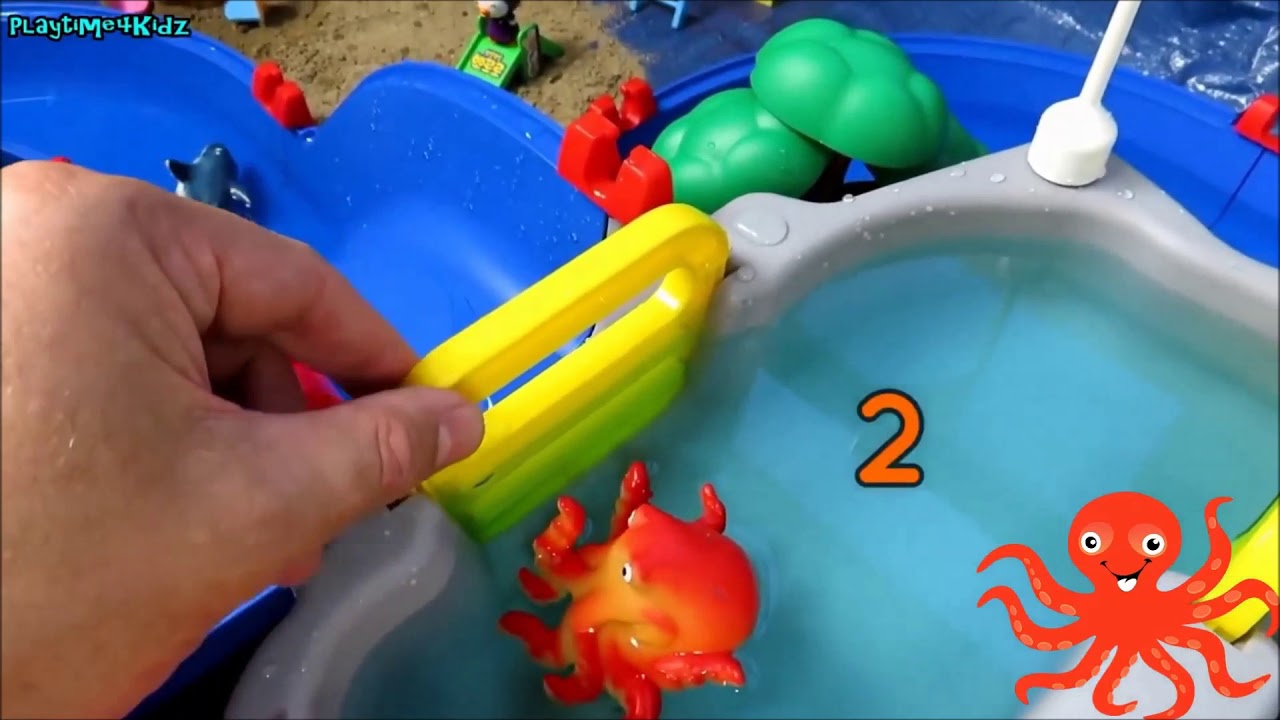Learn Sea Animals Color And Names For Children Toddlers Babies - YouTube