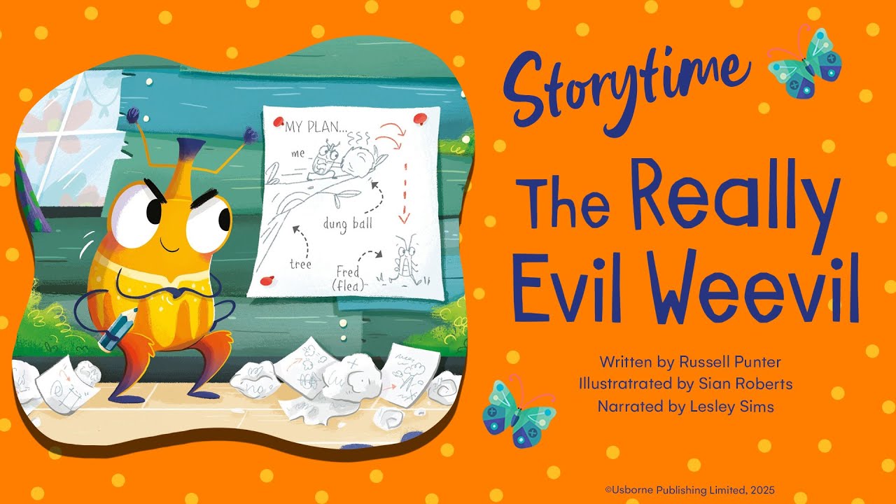 Storytime: The Really Evil Weevil - A funny rhyming story animated and ...