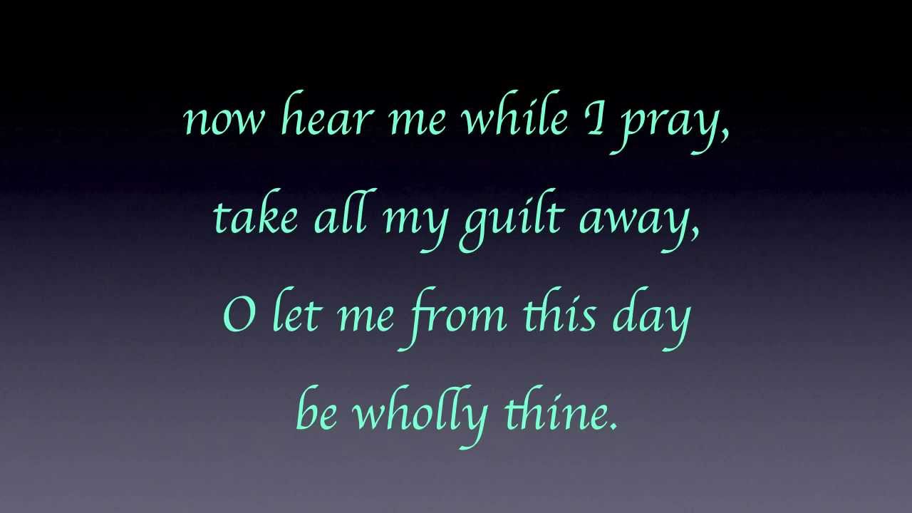 My Faith Looks Up to Thee - Lyrics with Piano - YouTube