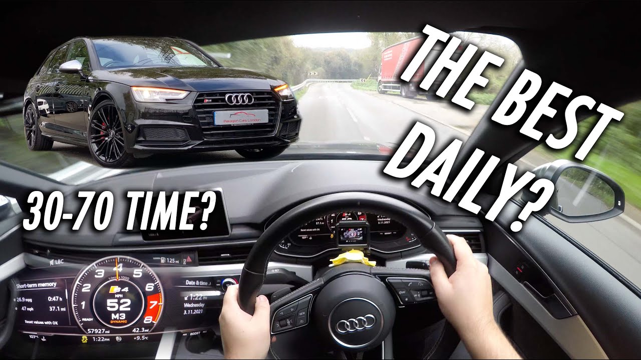 2018 Audi S4 AVANT DRIVING POV/REVIEW - YouTube