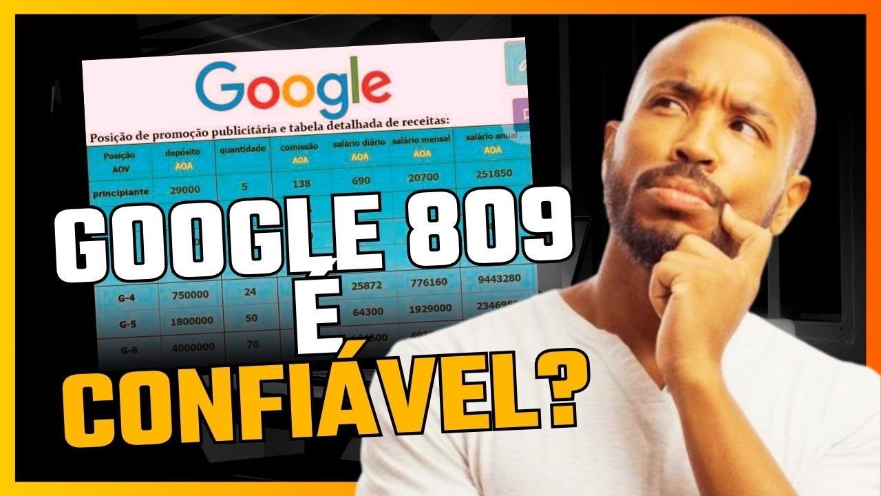 GOOGLE 809 É CONFIÁVEL? - YouTube