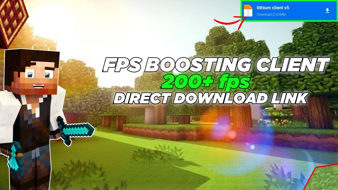 Lithium Client For Minecraft Pe | Lithium Client For MCPE | Boost FPS ...