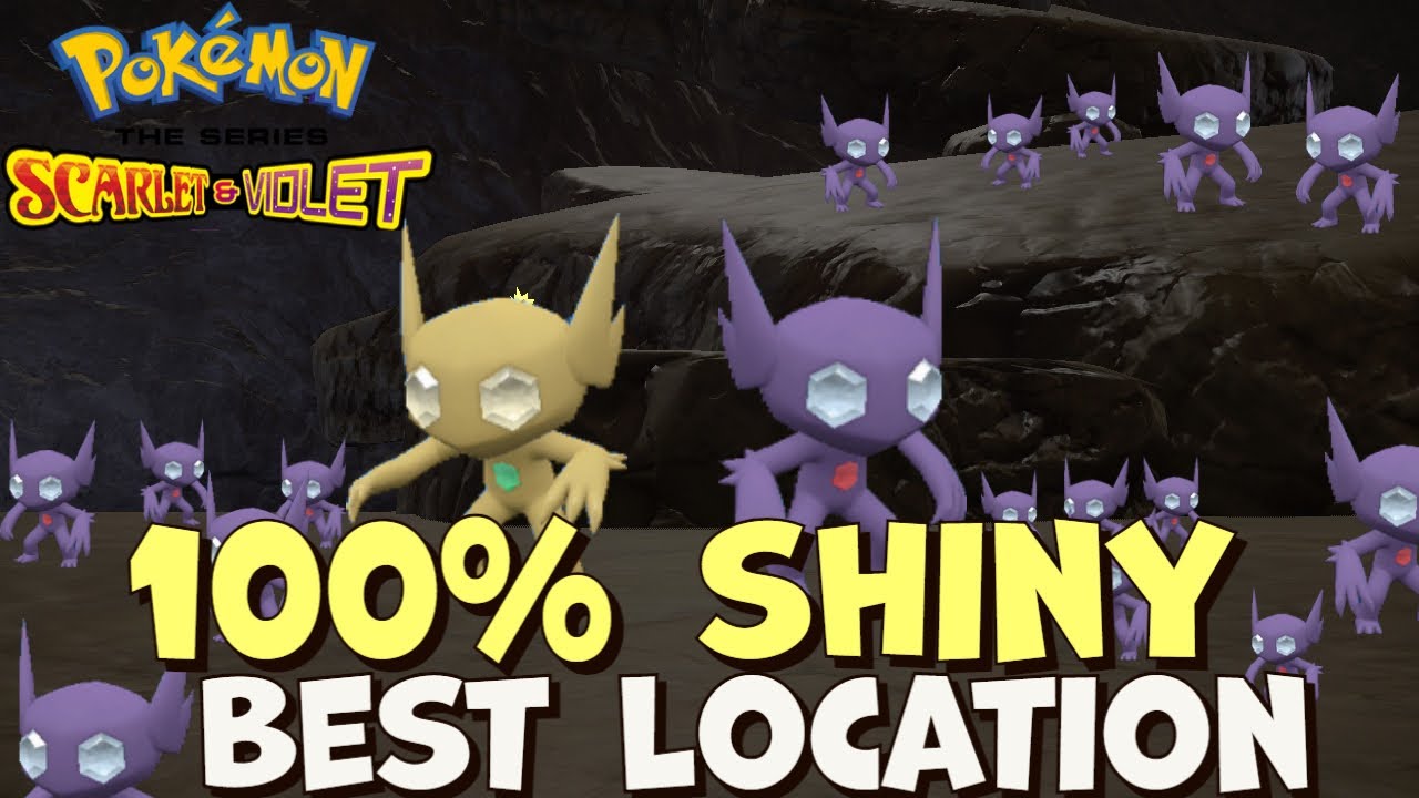 BEST LOCATION for GUARANTEED SHINY 100% in Pokemon Scarlet and Violet ...