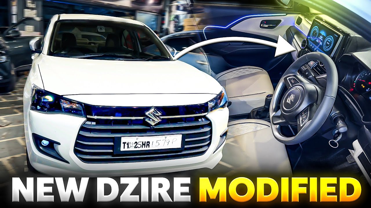 New Dzire Modified | New Dzire Modification 2025 | New Dzire lxi ...