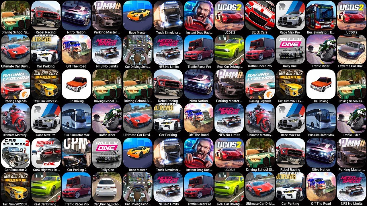 Racing Legends, Race Master, Driving School, Car Simulator, Stock Cars ...