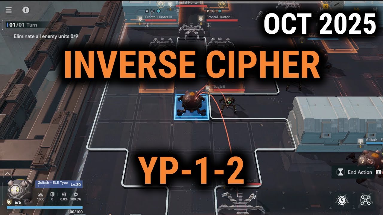 [GFL2] Inverse Cipher (YP-1-2) October 2025 - Puzzle Simulation II ...
