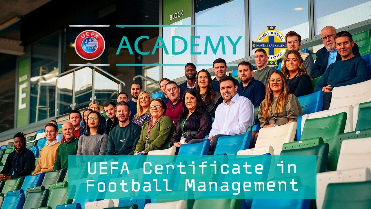 UEFA Academy CFM course takes place in Belfast - YouTube