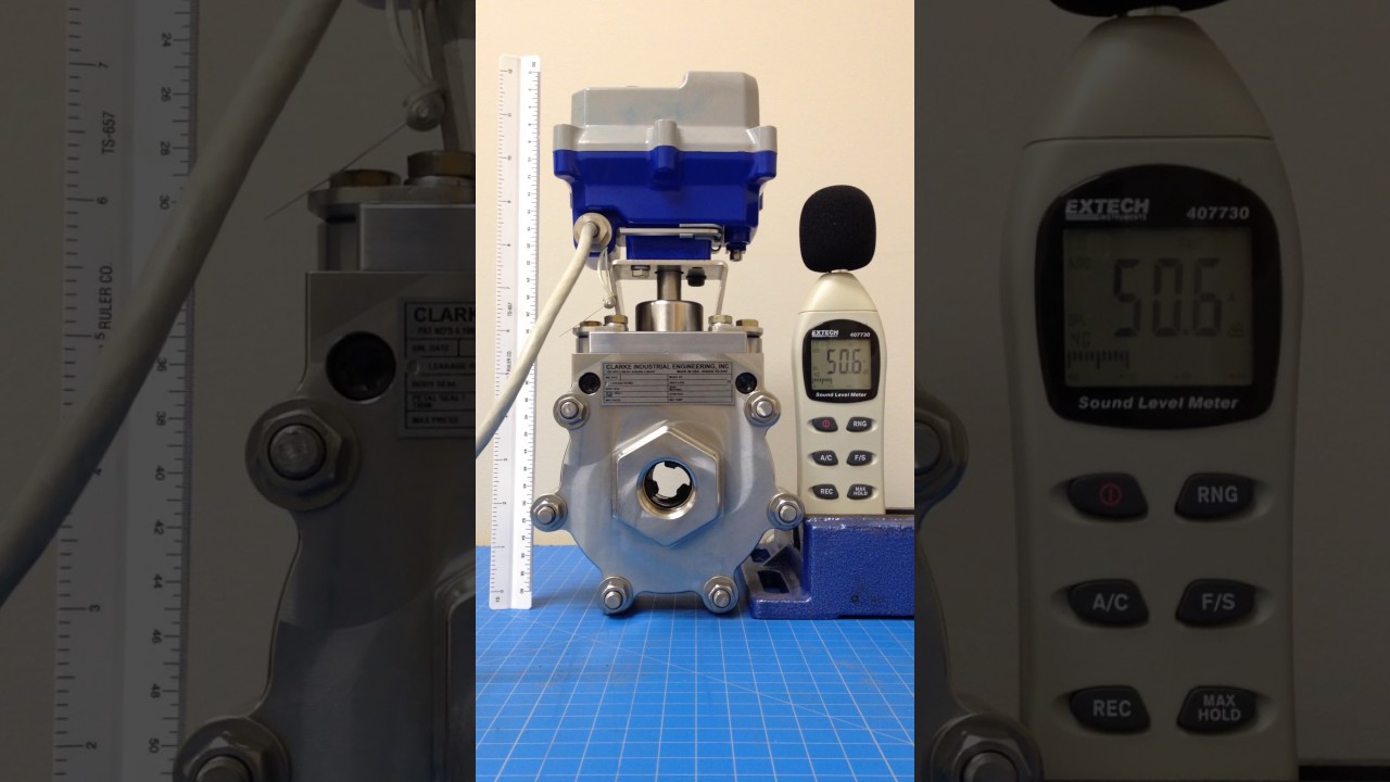 Shutter Valve - Explosion Proof Natural Gas Lift (Clarke Actuator ...