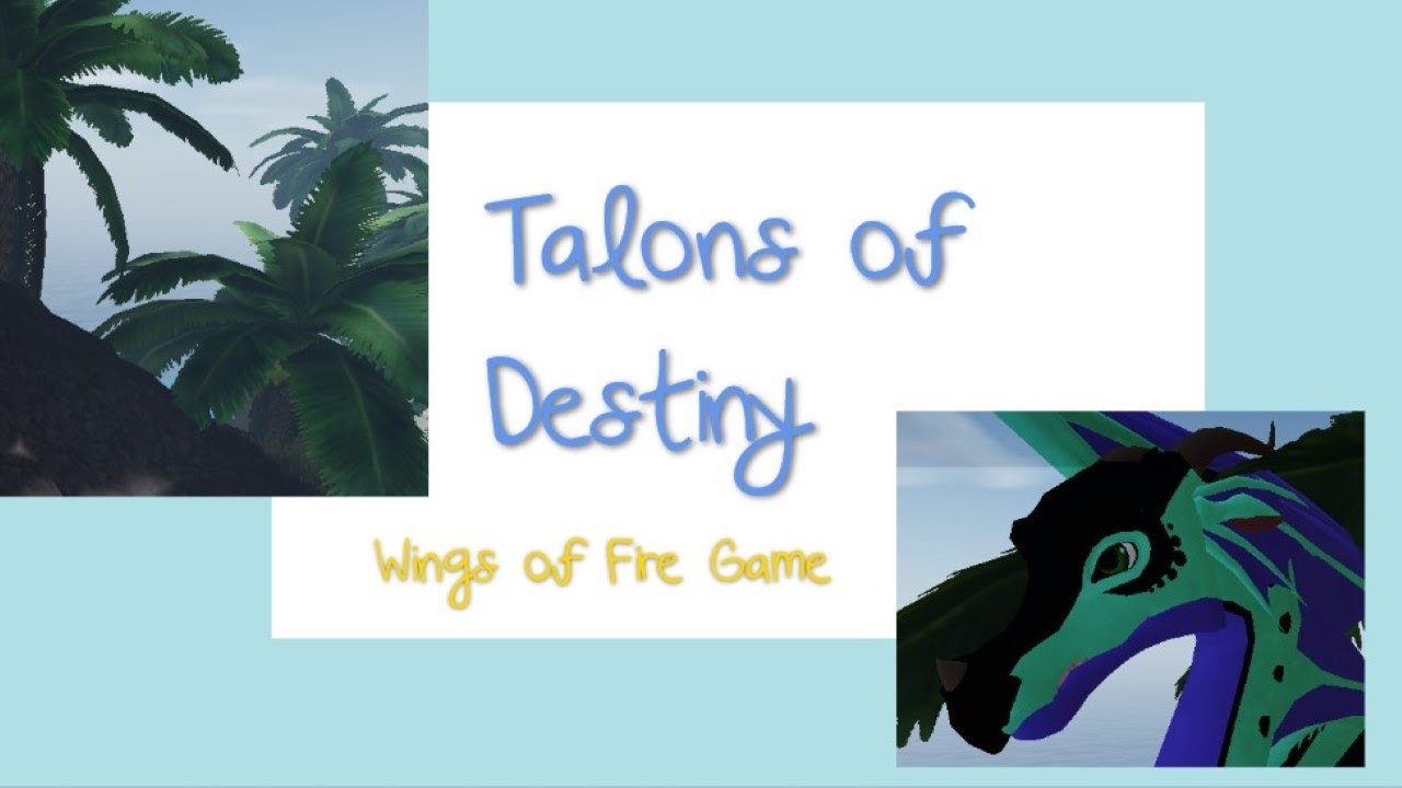 Talons of Destiny: Cool Wings of Fire Roblox Game - YouTube