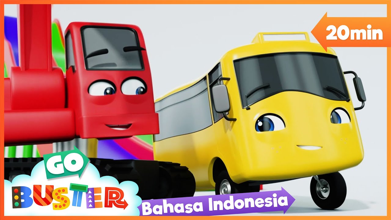 Bermain Di Taman Bermain | Go Buster Indonesia | Kartun Populer Anak ...