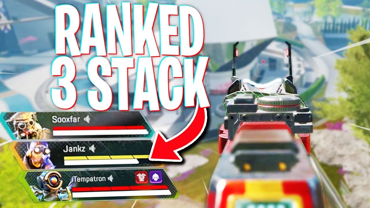 We FINALLY Got The 3 Stack Ranked Squad Together! - Apex Legends Season ...