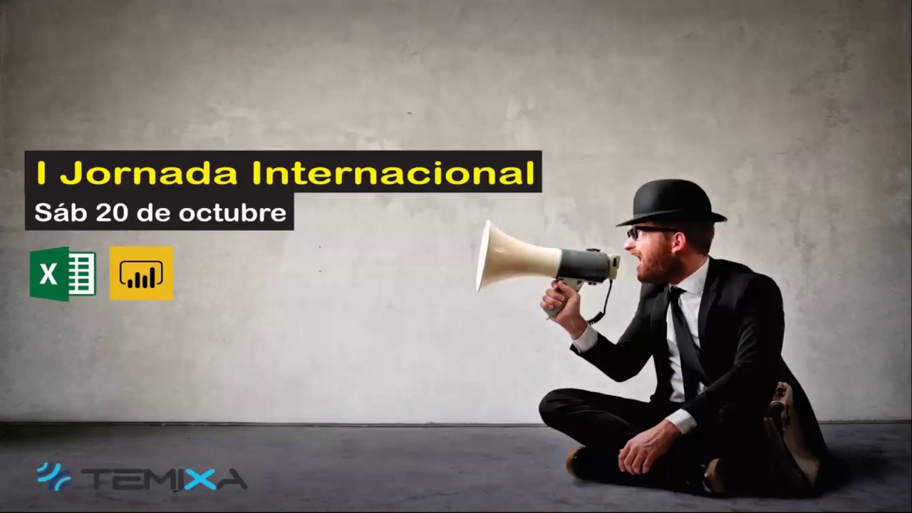 I Jornada Internacional Excel Lovers - YouTube