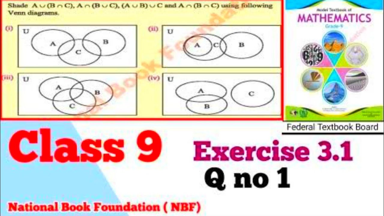Class 9 Exercise 3.1 Q:01 NBF Maths national book foundation Maths Ex 3 ...