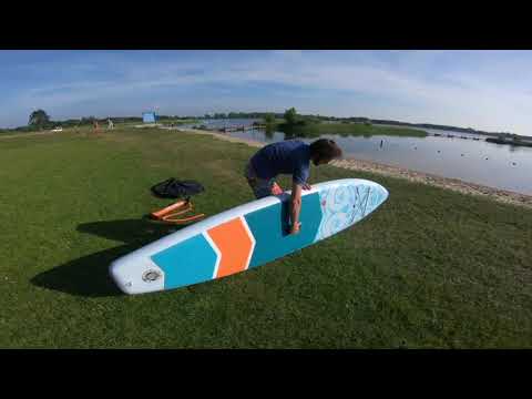 How to use your inflatable MOAI stand up paddle board - YouTube