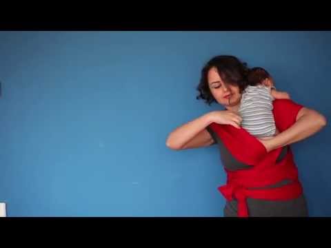 Neko Wrap Sling Yenidoğan-Bacaklar İçerde (3 kg altındaki bebekler içindir)