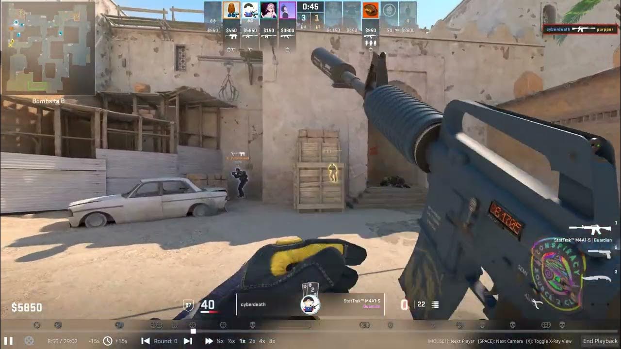 cyberdeath - dust2 Winning - Throwback to an OG Map - YouTube