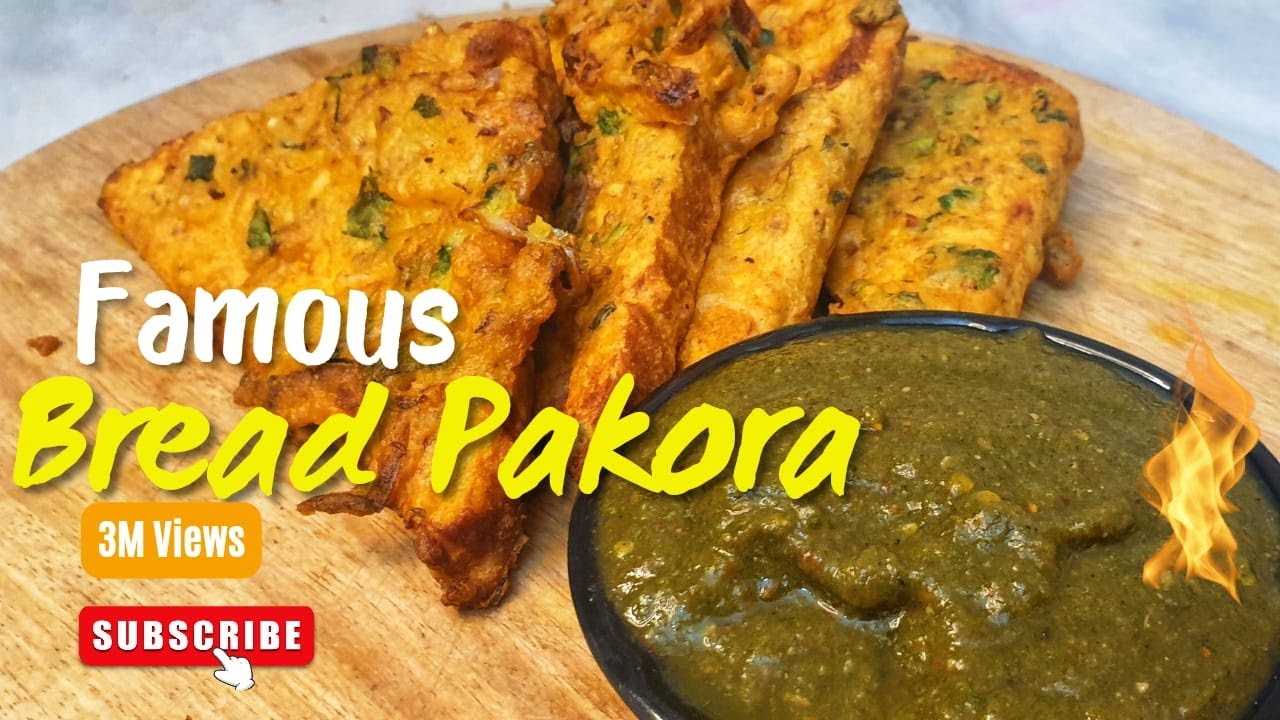 Famous Green Chutney & Bread Pakora Recipe By Kitchen With Dua - YouTube