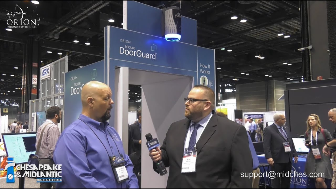 DoorGuard for High Accuracy Tailgate Detection by Orion Entrance Control at GSX 2019 - YouTube