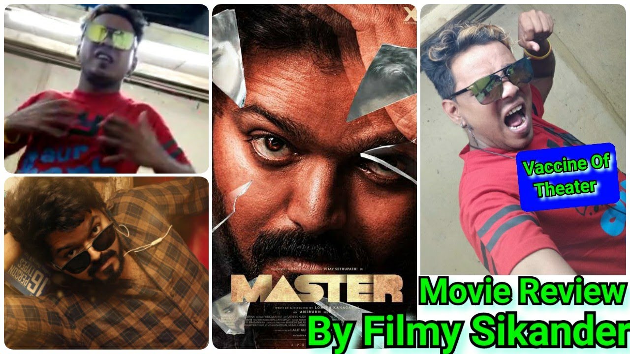 Master Movie Review By Filmy Sikander ! Vijay Sethupathi ! Thalapathy ...