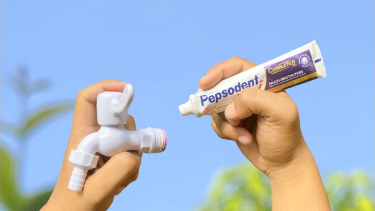 Unexpected Toothpaste! How to Install a Faucet on a Pipe Without ...