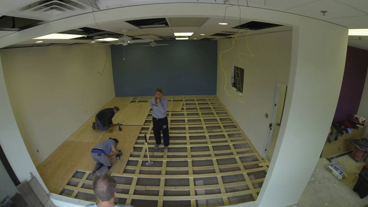 Immersion Dance Center Sprung Floor - YouTube