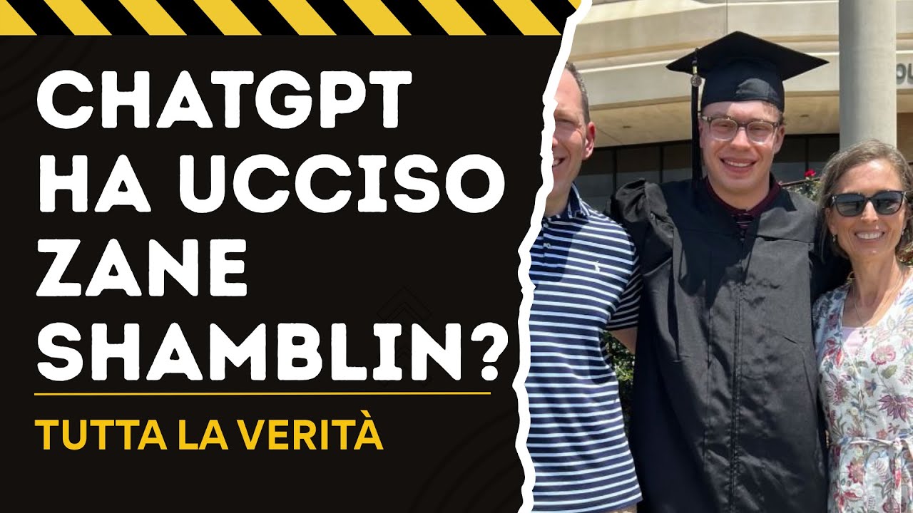 ChatGPT ha ucciso Zane Shamblin? Ho letto le CHAT (La Verità) - YouTube