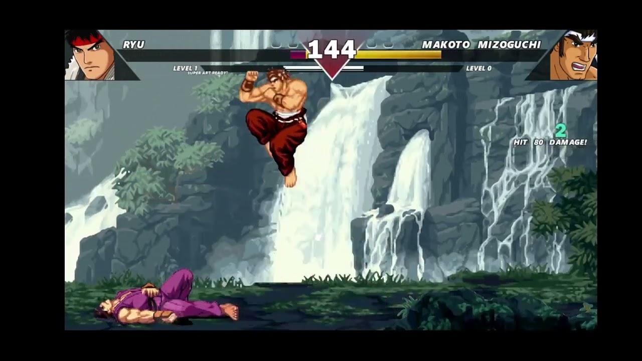 Ryu vs Mizoguchi - WIP Mugen/Ikemen - YouTube