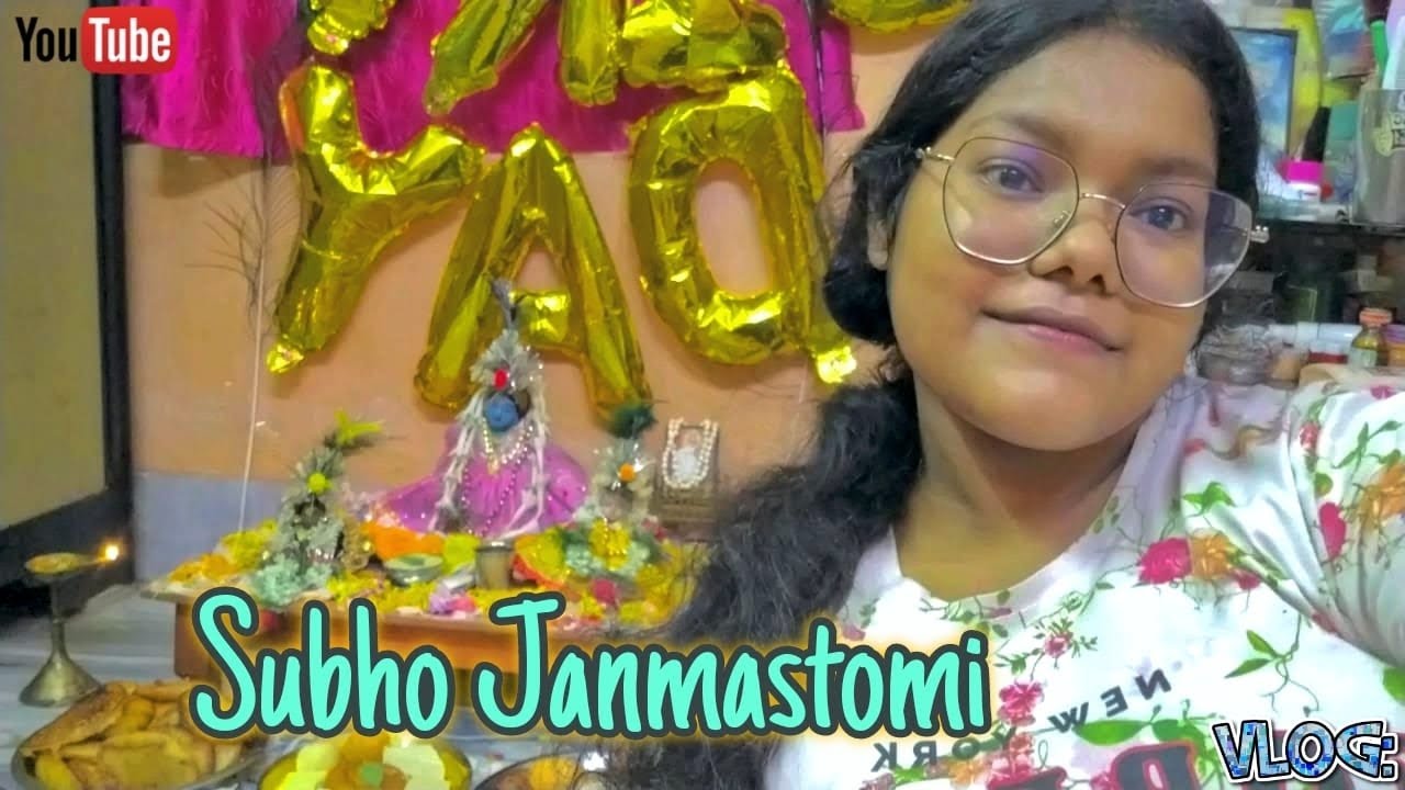 Subho janmastomi vlog।। Sneha's Vlogs।। Sneha Das।। - YouTube