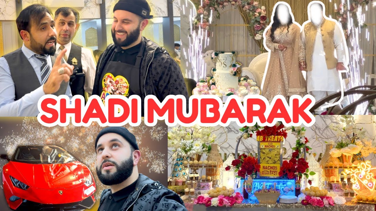 NIKKAH SHADI MUBARAK! A ROYAL BARAT CEREMONY 🎊 BRIDE & GROOM ENTRANCE ️ ...
