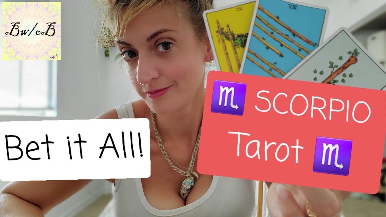 ♏ SCORPIO Tarot ♏ The BIGGEST GAMBLE of your life! ( Spirit Guide and ...