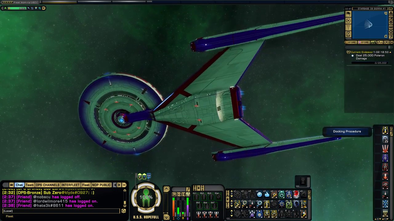 STAR TREK ONLINE - 65K Science Vanguard [T6] Crossfield Class (016 ...