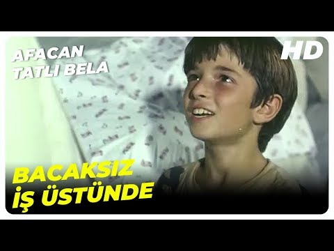 Afacan Şahin, Fidyecilerin Elinden Kurtuldu! | Afacan Tatlı Bela Hikmet Taşdemir Eski Türk Filmi