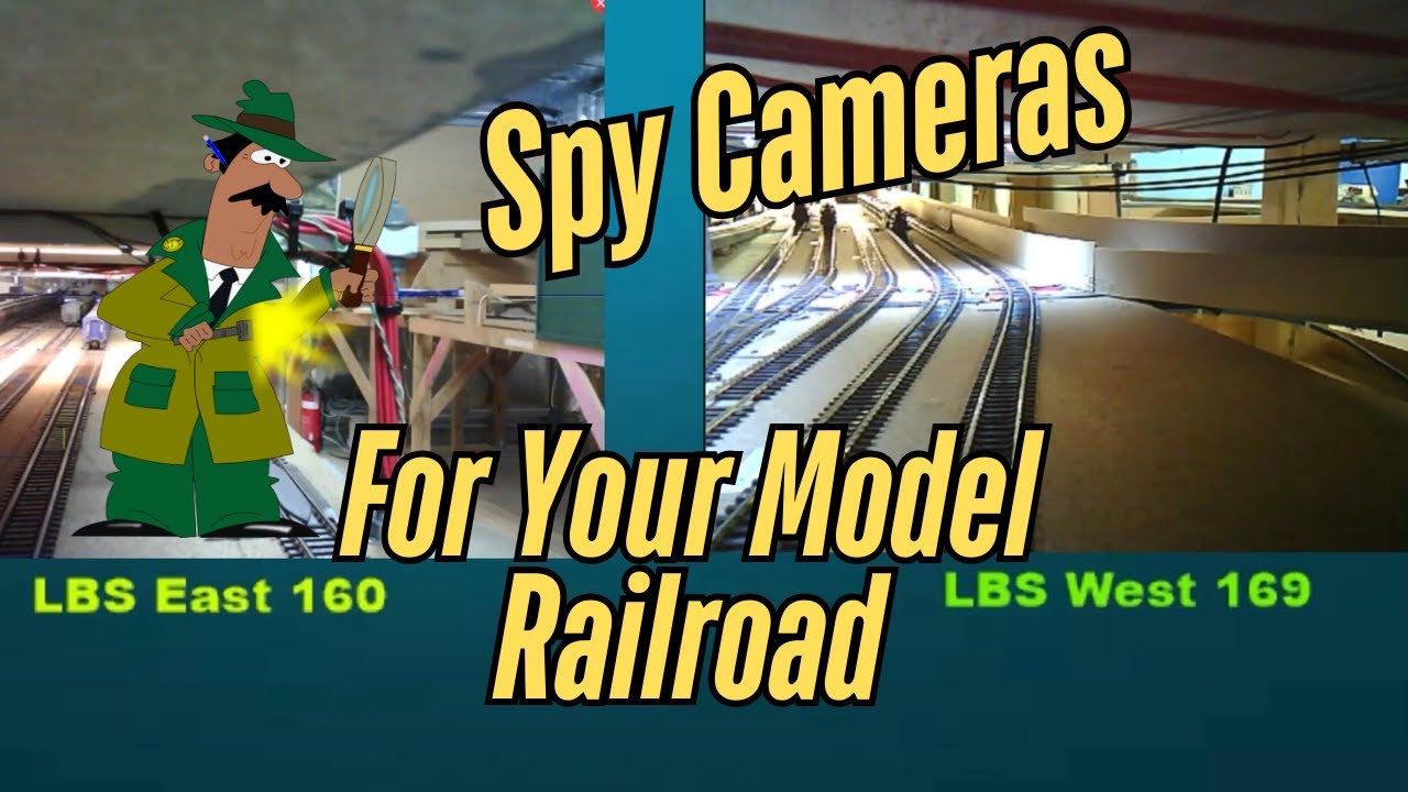 Tiny Cameras for your Model Railroad/ 3D Printed Enclosures !! - YouTube