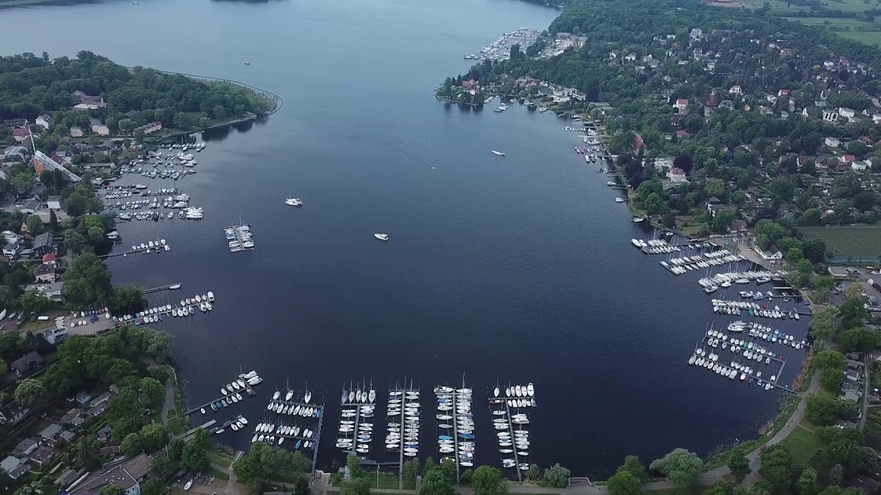 Drohne - Berlin - Scharfe Lanke in Spandau - YouTube