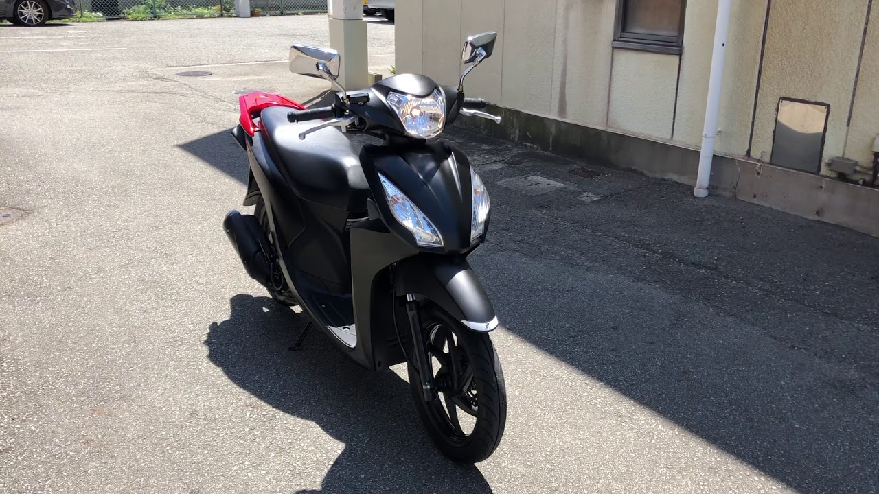 【ホンダ】Dio 110 Fi JF58 後期 espエンジン マットブラック 5174キロ - YouTube