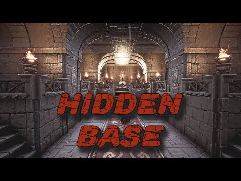 How To Build A Hidden Base [ timelapse ] - Conan Exiles Age Of Sorcery ...