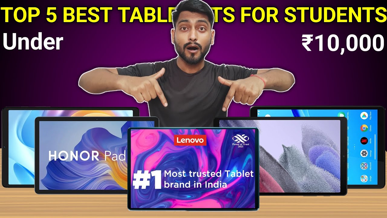 Top 5 Best Tablet For Students Under 10k In India 2024 || Best Calling ...
