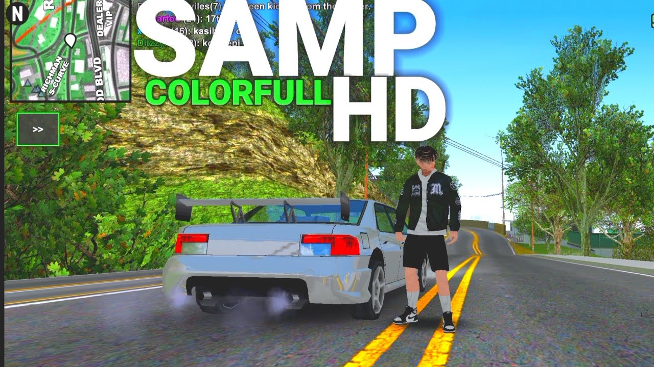 MODPACK GTA SAMP ANDROID PC STYLE COLORFULL HD COCOK BUAT RP - YouTube