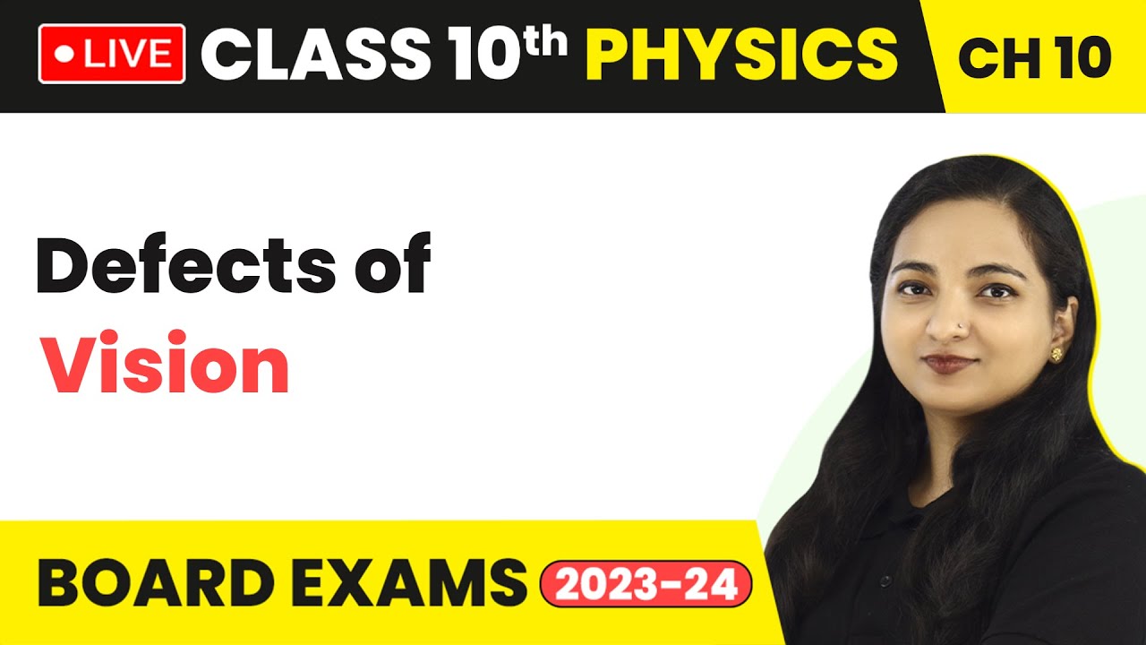 Defects of Vision - The Human Eye and the Colourful World | Class 10 ...