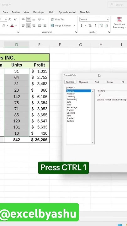 How to sum numbers with units in Excel using custom format.#excel # ...