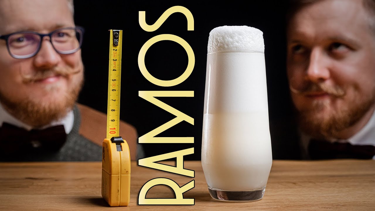 Does Size Matter? | How to make the Ramos Gin Fizz - YouTube